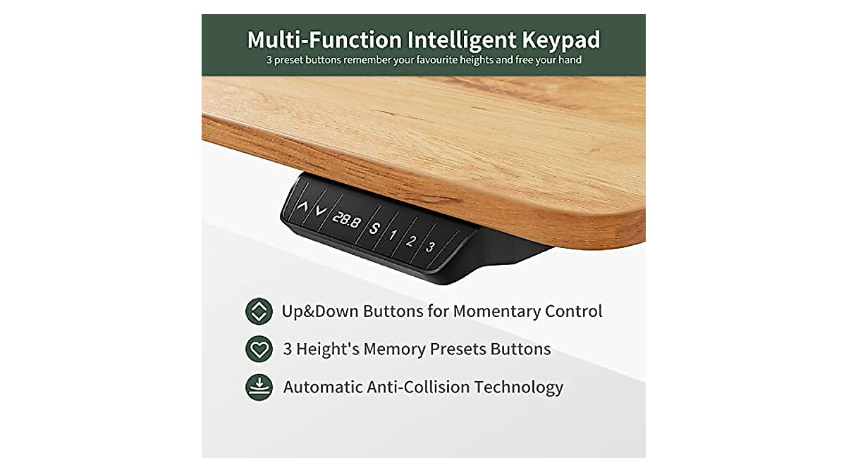 FEZIBO Adjustable Standing Desk - Ergonomic Home Office