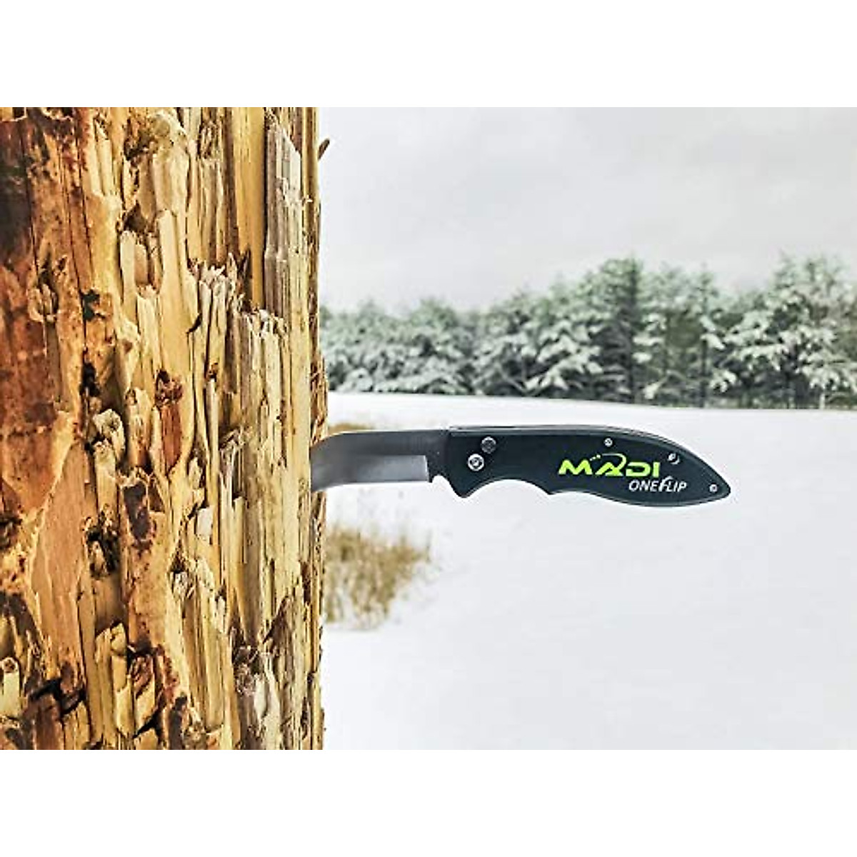 MADI PTOLK-1P OneFlip Lineman Knife (Pointed), Stainless steel