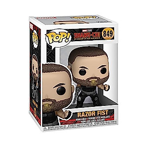 Funko POP Pop! Marvel: Shang Chi and The Legend of The Ten Rings - Razor Fist, Multicolor, 3.75 inches