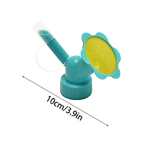Rhinoon 2 in 1 Plastic Sprinkler Nozzle | Bottle Cap Sprinkler Plant Dual Head Bottle Bonsai Watering Can for Indoor Seedlings Plant Garden Tool,Flower Waterers Bottle Watering Cans Sprinkler