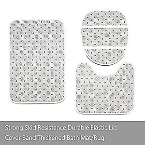 Taysta 4Pc Teal Rose Flower Under Moon Black Romantic Starry Night Sky Shower Curtain Sets Non-Slip Rug, Toilet Lid Cover, Bath Mat, Bathroom Decor Curtains with 12 HooksWaterproof Fabric