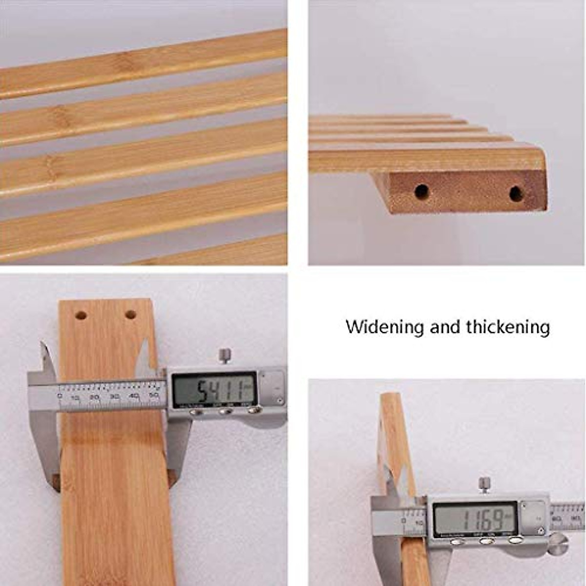 DINGZZ Shoe Organizer,Small Shoe Rack Simple Multi,Layer Household Living Room Storage Shelf Simple Space Saving Solid Wood