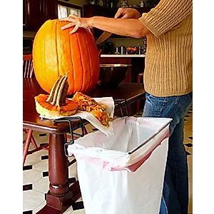 AMERICAN MADE THE ORIGINAL- Trash-Ease-Table - Portable Trash Bag Holder, Camping, Tailgating, Picnics, Parties, Crafting, Scrapbooking,13 gallon garbage bag size, NO tools needed