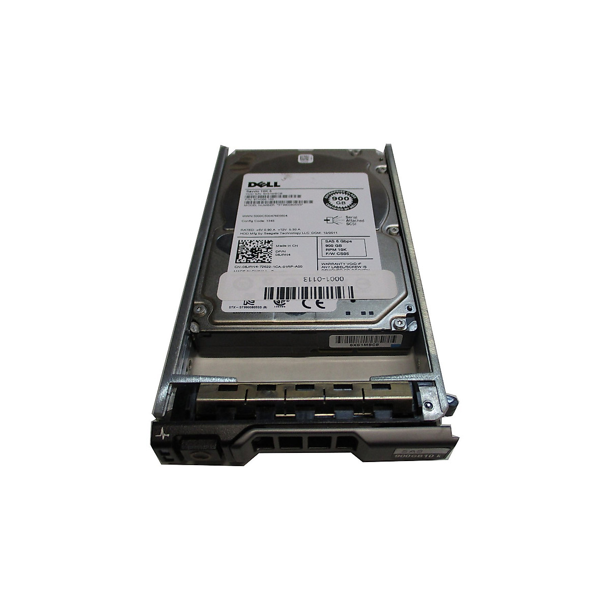 DELL 900GB 10K 6G 2.5INCH SAS HDD 8JRN4 (Certified Refurbished)