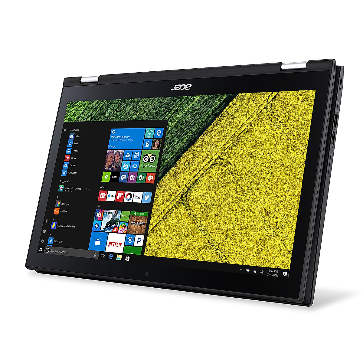 Acer Spin 3 2-in-1 Laptop, 15.6" Full HD Touch, 7th Gen Intel Core i3, 6GB DDR4 RAM, 1TB Hard Drive, Windows 10, SP315-51-34CS