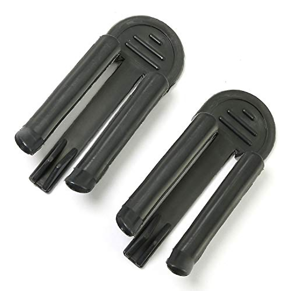 RLECS 10pcs Practical Garbage Can Clip Garbage Basket PP Plastic Waste Can Trash Bag Clamp 3.35x1.26 Inch