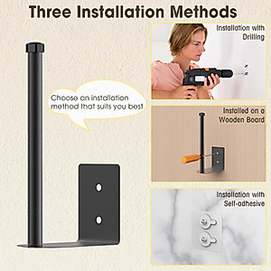 Durmmur 2 Pack Hat Racks for Baseball Caps, Stainless Steel Hat Organizer for Baseball Cap, Hat Holder Storage Organizer, Hat Hanger Strong Adhesive/Wall Drilled for Door,Bedroom,Closet(Black)