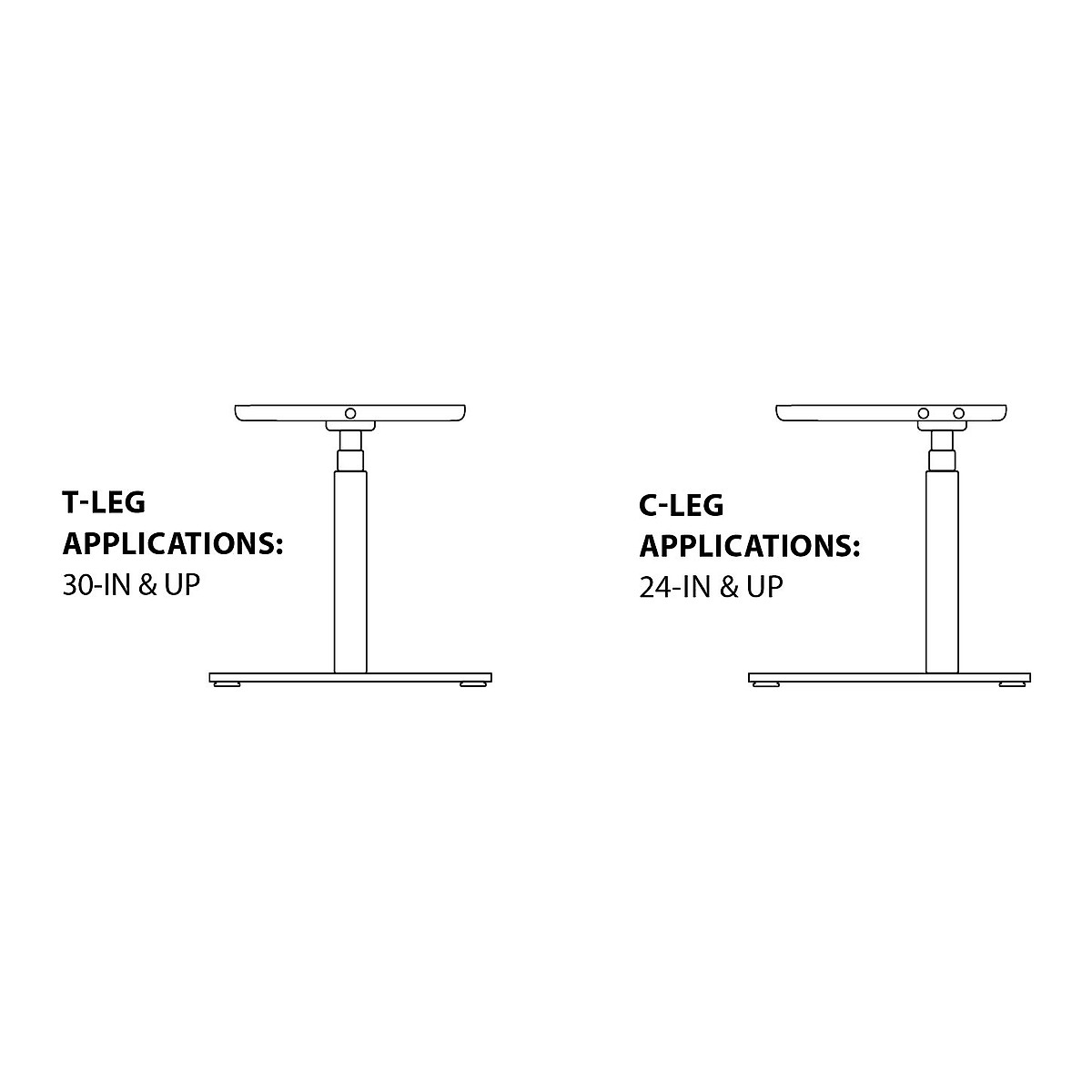 Uprite Ergo Under Desk Long Fit Pen & Pencil Drawer & Slim Organizer for Height Adjustable Desks (Black, 33 x 9.5)