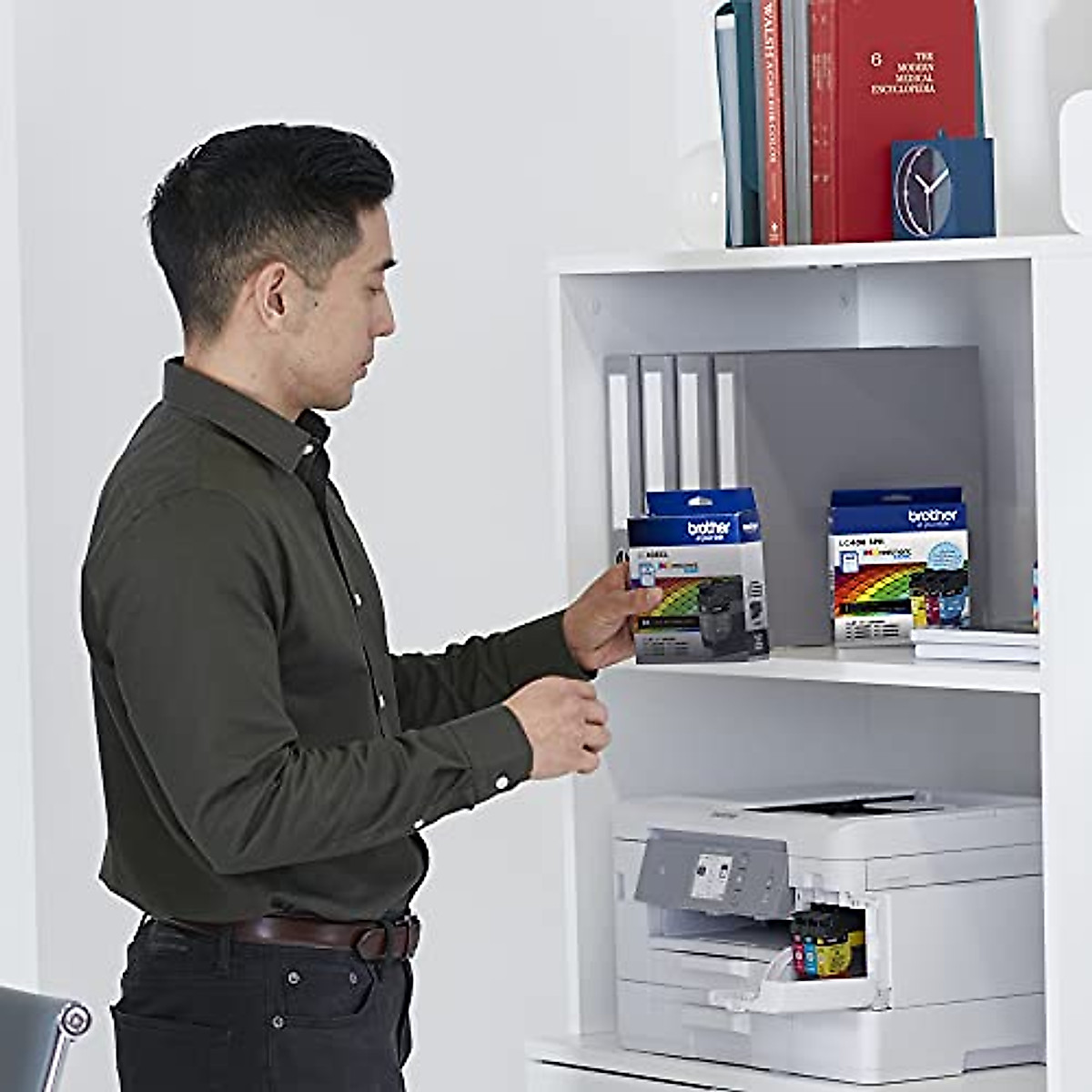 Brother LC4063PK 3 Pack of Standard Yield Cyan, Magenta and Yellow -Ink -Cartridges