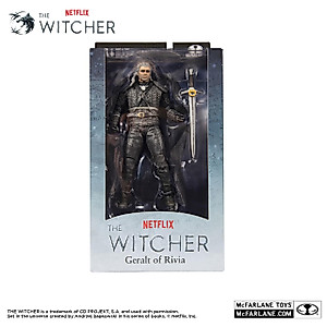 McFarlane Toys The Witcher (Netflix) Geralt of Rivia 7" Action Figure with Accessories