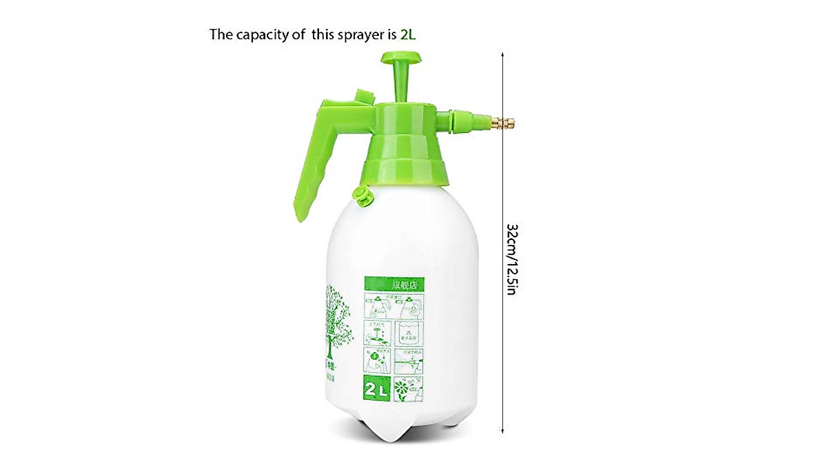 2L Manual Pressurized Sprayer for Garden Use