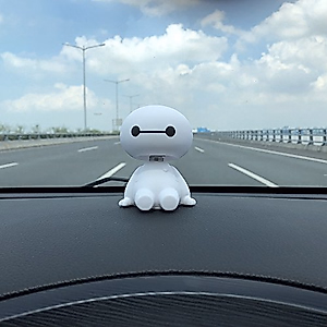 lovemmm Car Decoration Ornaments Auto Interior Decorations Big Doll Toys Cute Cartoon Doll Toy Bobble Head Toy