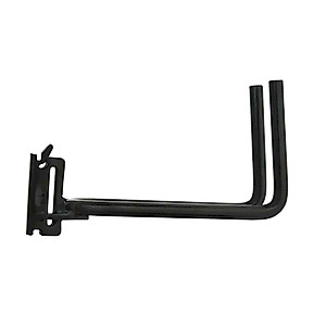 Mytee Products (4 Pack) E-Track Heavy Duty Shovel/Tool Hanger with Spring Fittings | Hook for Tools, Spades, Rakes, in Trucks, Trailers with E Track Tie Down System