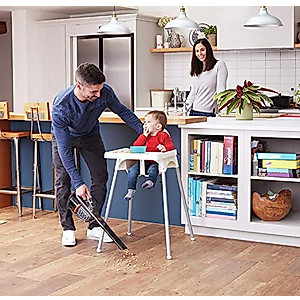 BLACK+DECKER Dusbuster Handheld Vacuum, Cordless, Gray (HHVK415B01)