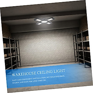 Outanaya Garage Light Led Lights for Garage Warehouse Ceiling Light Folding Garage Ceiling Light Garage Ceiling Lights Garage Warehouse Light