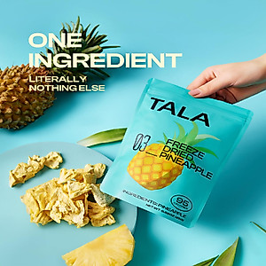 TALA, Freeze-Dried Fruit, Fruit Snack, Vegan | No Sugar Added | Pack of 3 (0.88 Ounce Each)