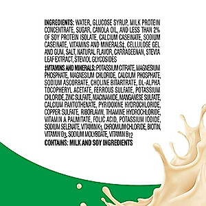 BOOST High Protein Balanced Nutritional Drink, Very Vanilla, 8 FL OZ (Pack of 6)