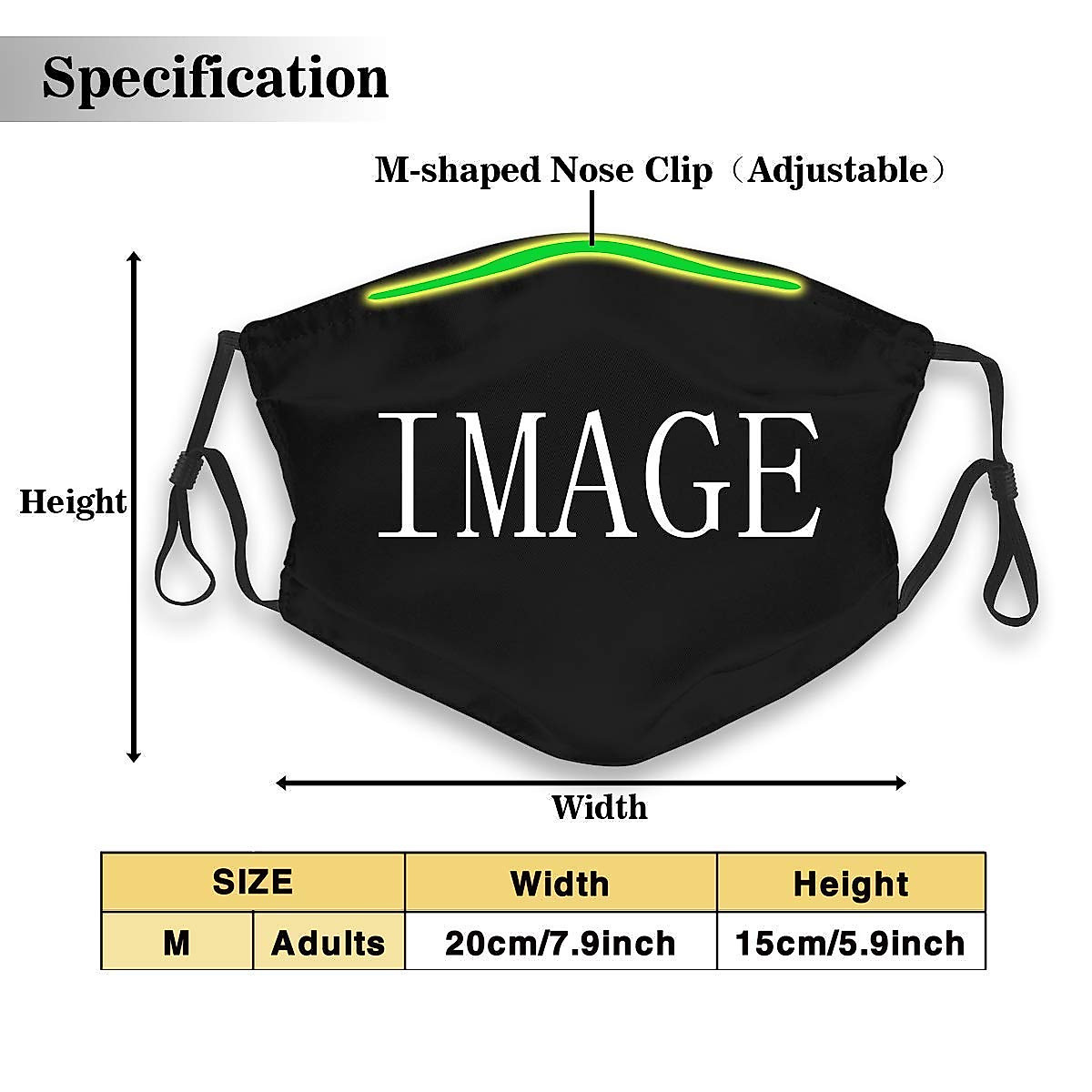 ETHAICO Fillter Cloth for Adult and Kids,Baby Shower Invitation Text Mommy to Bee Cute Card Mothers Day Bees，Reusable Windproof Cloth Half Face Double Protection