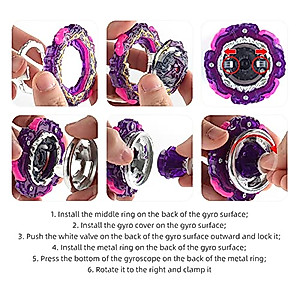 Battling Tops Burst B-206 Gyro Toys for Kids with Launcher (B-206)