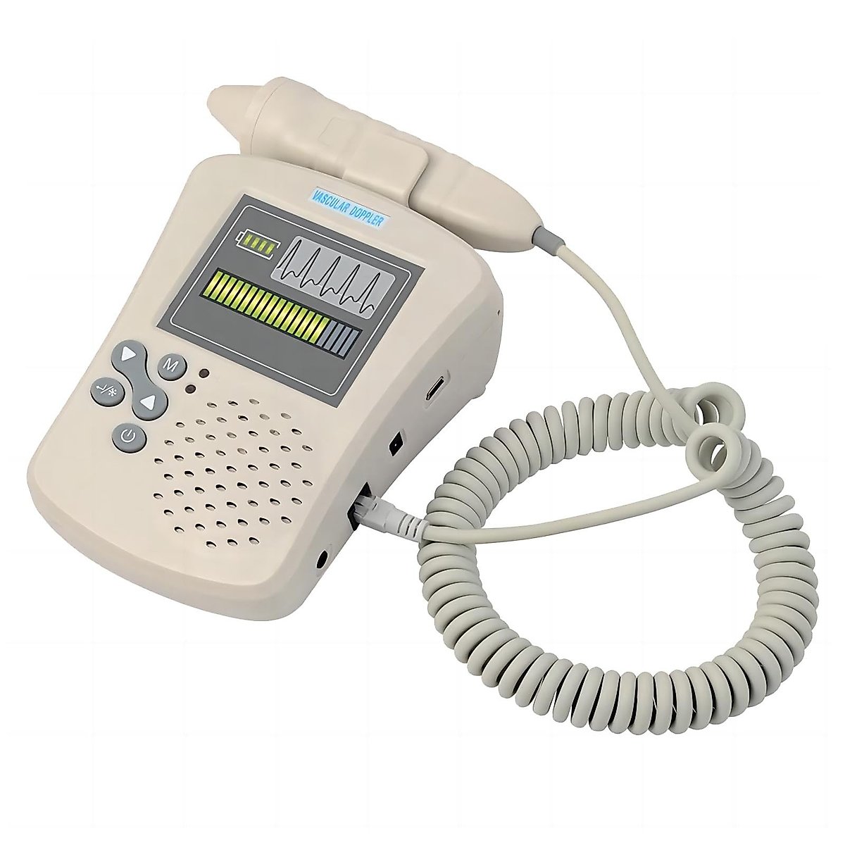 8Mhz Probe Handheld Blood Flow Rate Speed Detector Doppler、Detect arterial/venous Blood Flow Status and Average Blood Flow Velocity