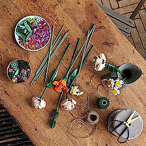 LEGO® Icons Flower Bouquet 10280 Building Kit; A Unique Flower Bouquet Gift and Creative Project for Adults