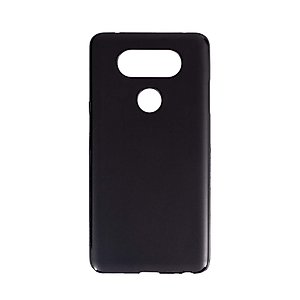 Shantime LG V20 H990DS Case, Scratch Resistant Soft TPU Back Cover Shockproof Silicone Gel Rubber Bumper Anti-Fingerprints Full-Body Protective Case Cover for LG V20 H990DS (Black)