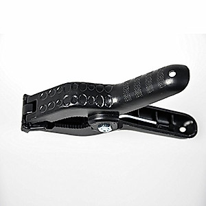 SLOW DOLPHIN Heavy Duty Spring Clamps Clip 4.5 Inch for Muslin/Paper Photo Studio Backdrops Background-6 Pack(Black)