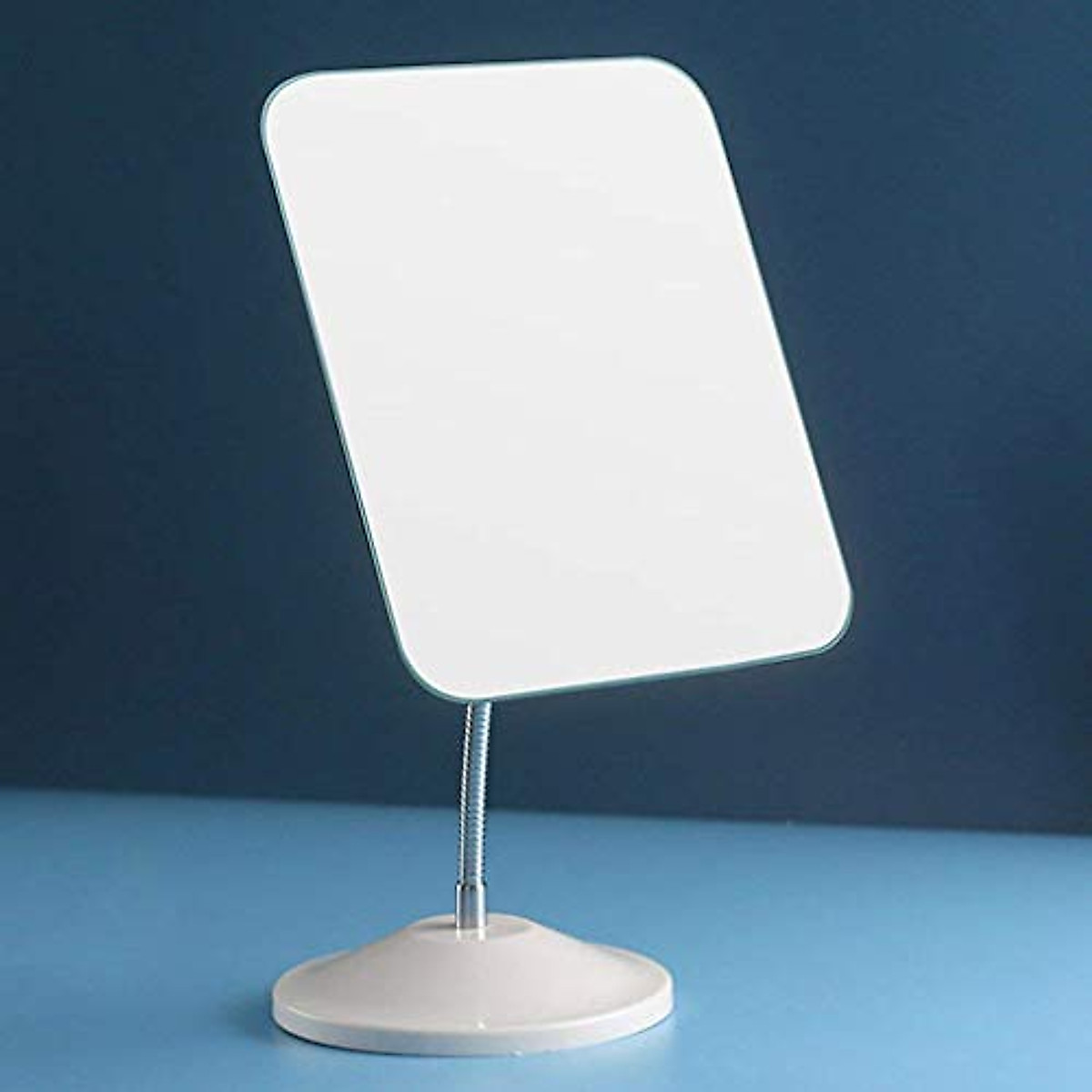 LIMEI-ZEN Bathroom Mirror Make-up Mirror Simple HD Page Simple Mirror Desktop Vanity 360 deg; Freedom Turning Beard Mirror Mirrors