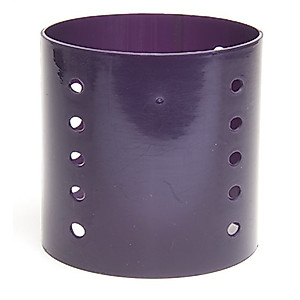 Diane Magnetic Rollers Pack of 6 Hair Rollers for Women and Girls Diameter 3 Inch Purple, 6 Count (Pack of 1)