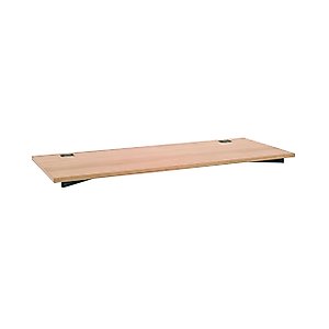 HON Manage Worksurface , Rectangle , 60"W x 23-1/2"D , Wheat Finish