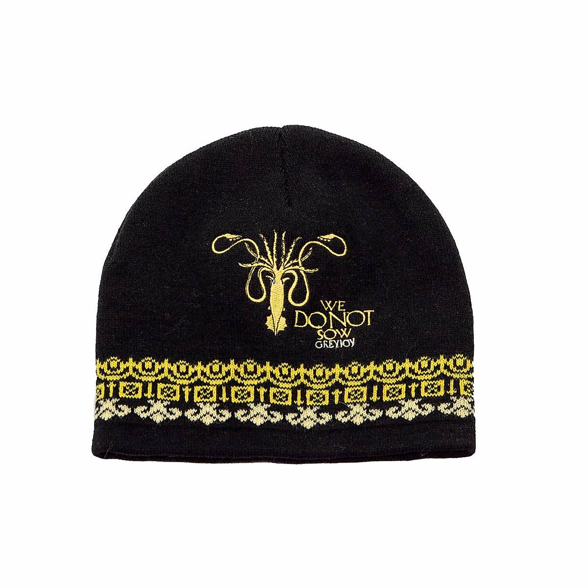 Game of Thrones Unisex Knit Winter Beanie (Greyjoy)