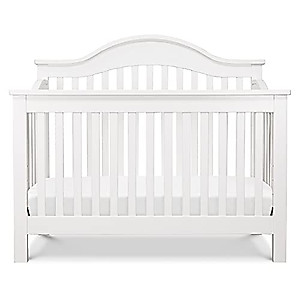 DaVinci Jayden 4-in-1 Convertible Crib in White, Greenguard Gold Certified