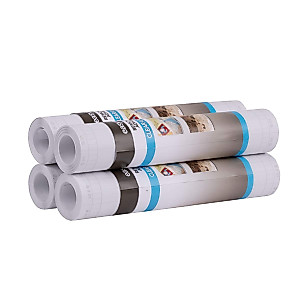 Duck Brand EasyLiner Clear Removable Adhesive Shelf Liner Laminate, 12 in x 36 ft, 4 Count