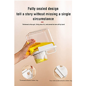 CLEAR AIRTIGHT FOOD STORAGE CONTAINER (SMALL)