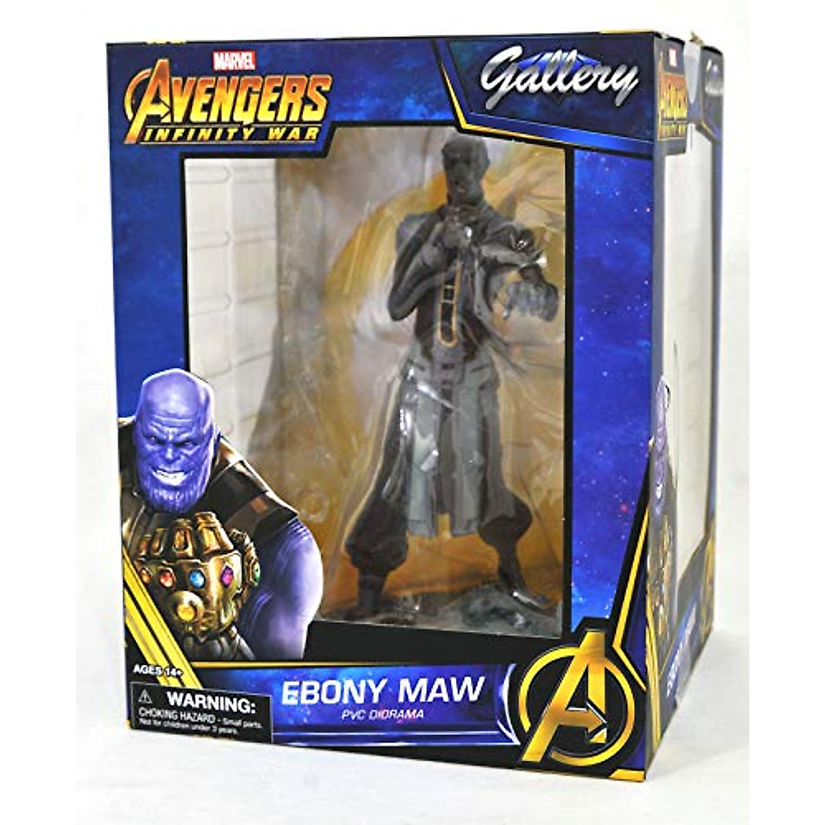 DIAMOND SELECT TOYS Marvel Gallery: Avengers Infinity War: Ebony Maw PVC Figure, Multicolor