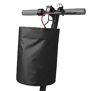 WOOPOWER Front Carrying Bag Basket for Electric Scooter Soft Tiller Basket Storage Hanging Pouch Front Carry Organizer for Most Scooter