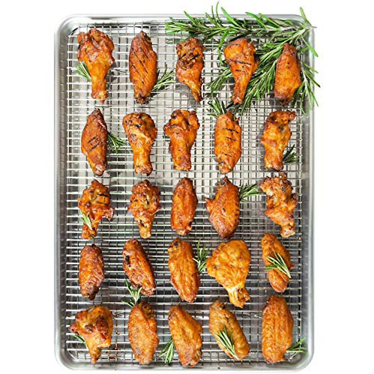 Fat Daddio's CR-HALF Stainless Steel Cooling & Baking Rack, 12 x 17 Inch