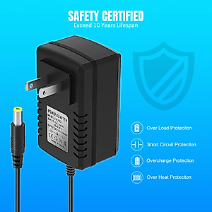 12v Charger for Kids Ride On Toys Car 12 Volt Battery Charger for Best Choice Products SUV Kid Trax Dynacraft Kidzone Bumper Car Jeep Electric Mercedes Lamborghini Powered Wheel Charger