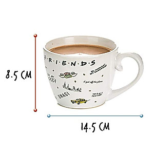 Paladone Friends TV Show Sayings Coffee Mug - 8 oz