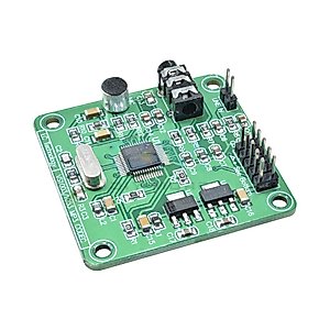 HiLetgo VS1053 MP3 Audio Player Module Audio Decoder Board Onboard Recording Microphone SPI Interface OGG Output Port Line-in 12.288Mhz