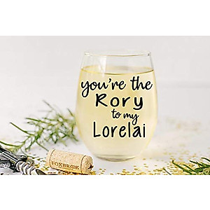 Gilmore Girls Wine Glass Gilmore Girls Rory Gilmore Lorelai Gilmore Funny Gilmore girls glass Gilmore gilrs Friends gift set