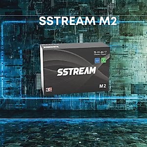 Super Stream M2 Android Box 6 K Smart Media Player Voice Control Remote with 4Gb RAM & 32 GB Media Player