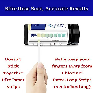 200 Strips - Quaternary Sanitizer Test Strips Food Service 0-500 ppm (QAC, Multi Quat) - Quaternary Test Strips - Quat Test Strips for Food Service - Quat Sanitizer Strips - Quaternary Ammonium Test