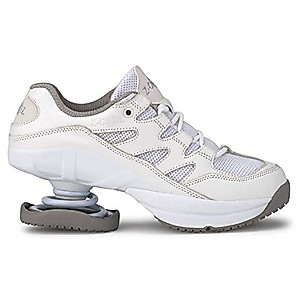 Z-CoiL Freedom Classic Slip Resistant White/Grey Springs Size 10