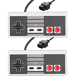 JETEHO NES Controller - [Original Nintendo NES system] Pack of 2