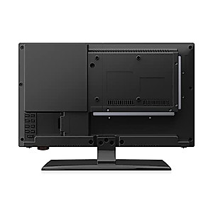 SYLVOX 24 Inch TV 12/24 Volt TV 1080P Full HD RV TV,Built-in DVD Player FM Radio with Base and Digital Noise Reduction Function