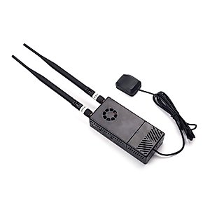 Summitlink Black Case with Fan for ADS-B Raspberry Pi DIY Kit, Matte Finish Tool Free Assembly (Does not fit AHRS)