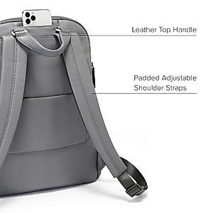 TUMI Voyageur Ruby Backpack - Pearl Grey