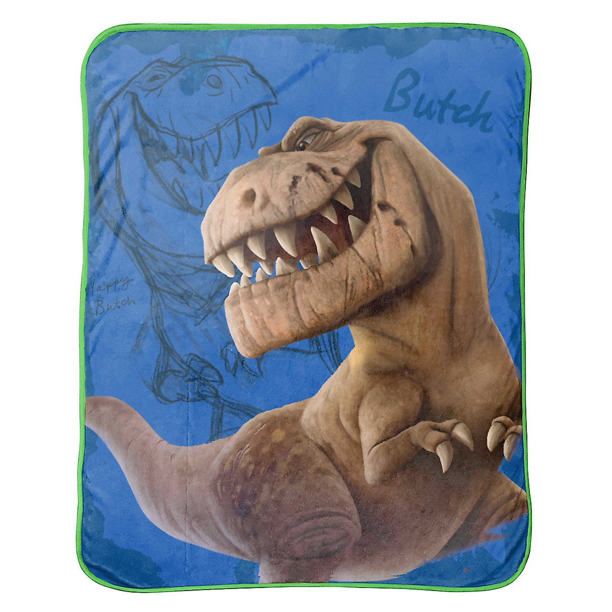 Jay Franco Disney The Good Dinosaur Carnivore 46" X 60" Plush Throw
