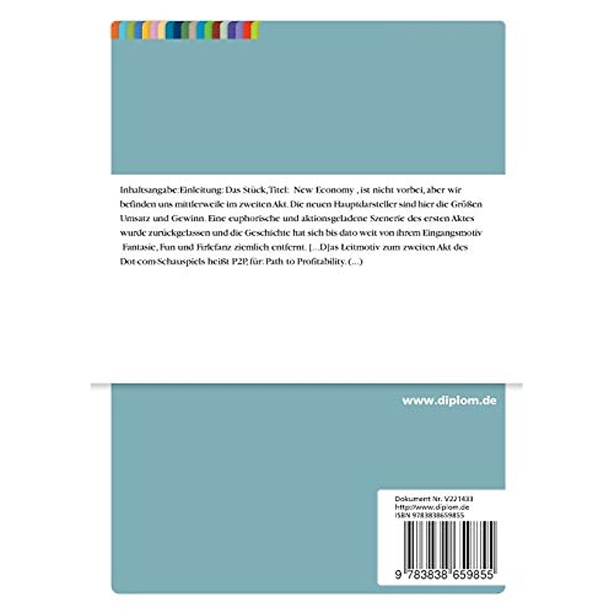 Rationalitätsmythen der New Economy: Eine neo-institutionalistische Rekonstruktion des Internet-Hypes am Typus des New Economy Unternehmens (German Edition)